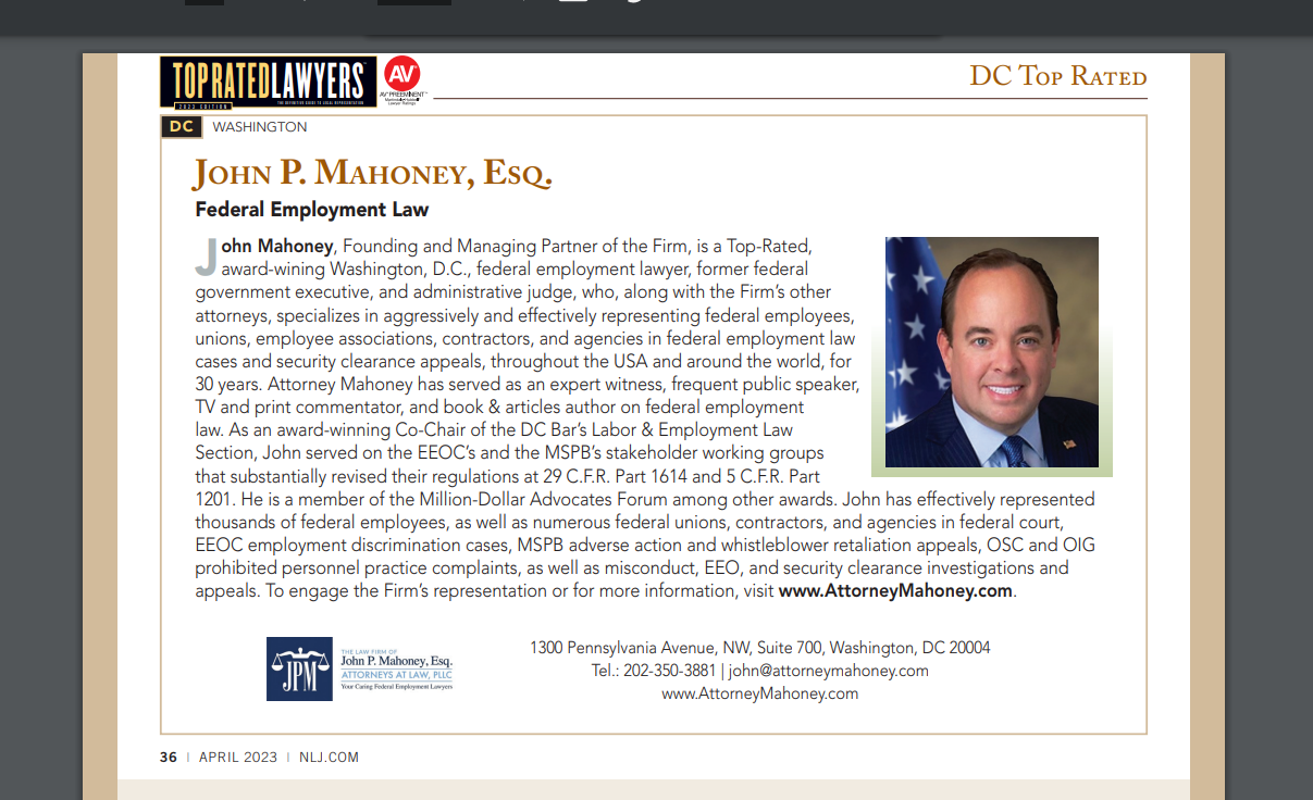 In The News | The Law Firm of John P. Mahoney, Esq., Attorneys at Law, PLLC